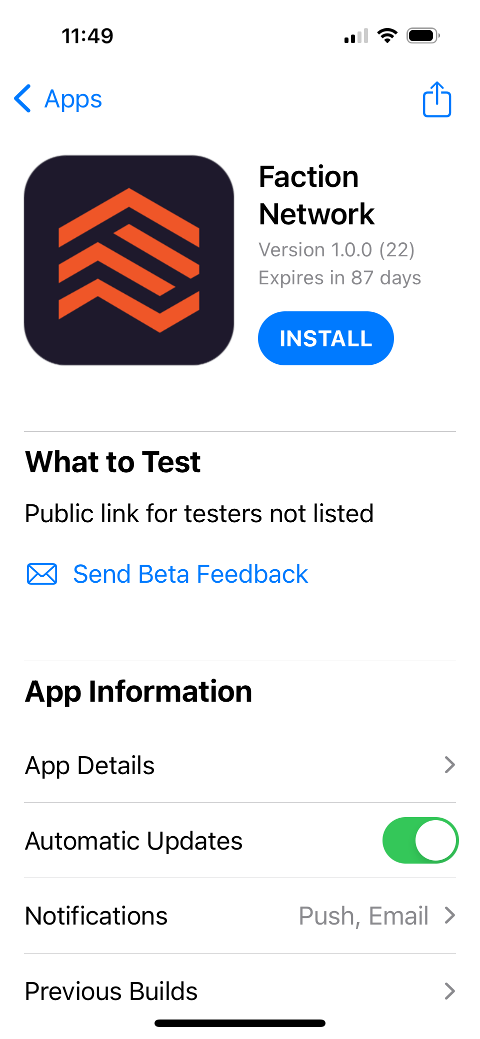 How to Use TestFlight - Faction Networks